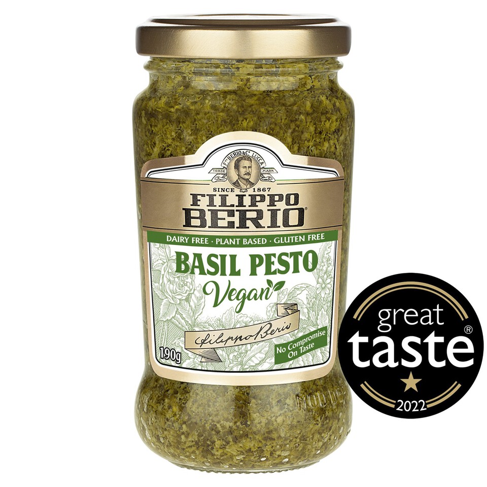 Filippo Berio Vegan Basil Pesto - Morrisons Online Groceries & Offers