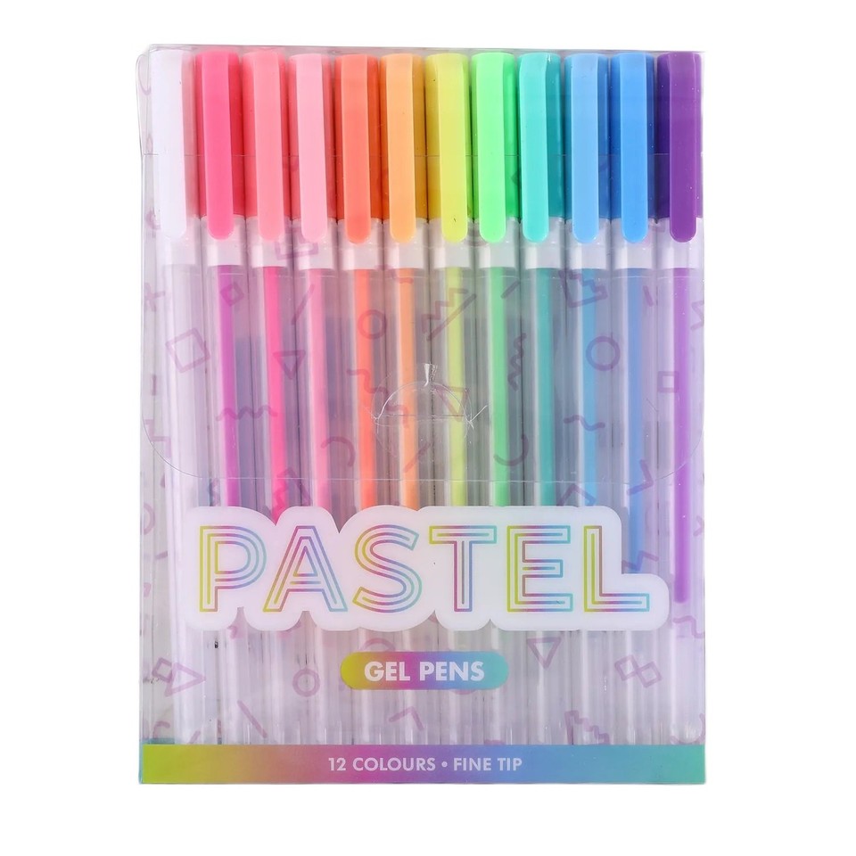 Nutmeg Pastel Gel Pens - Morrisons Online Groceries & Offers