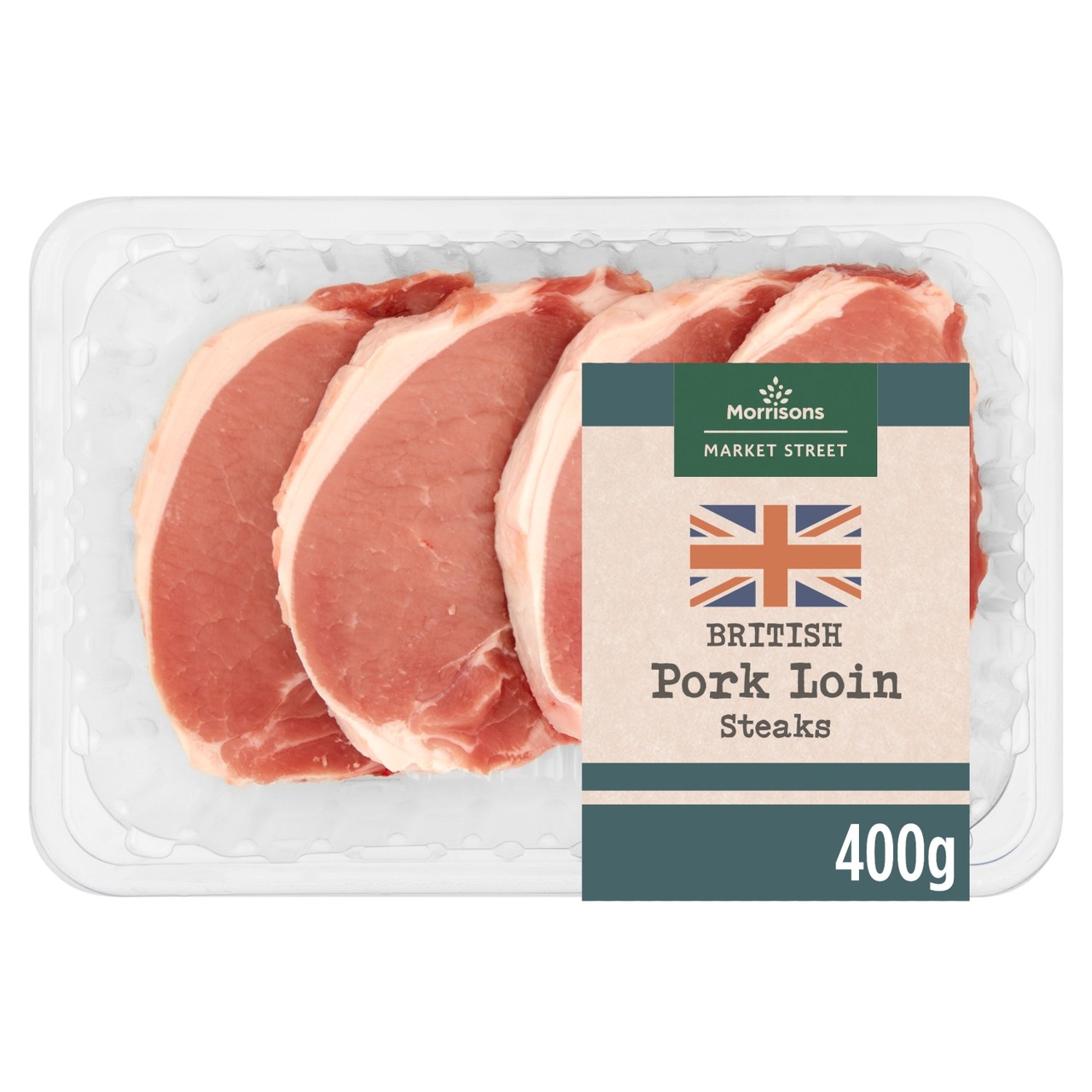 Morrisons British Pork Loin Steaks 400g - Morrisons Online Groceries ...