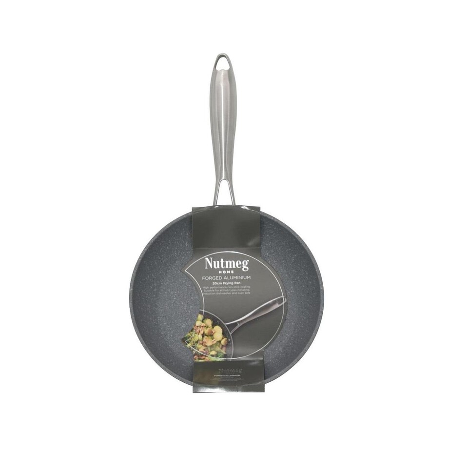 Nutmeg Home 20cm Forged Aluminium Frying Pan - Morrisons Online ...