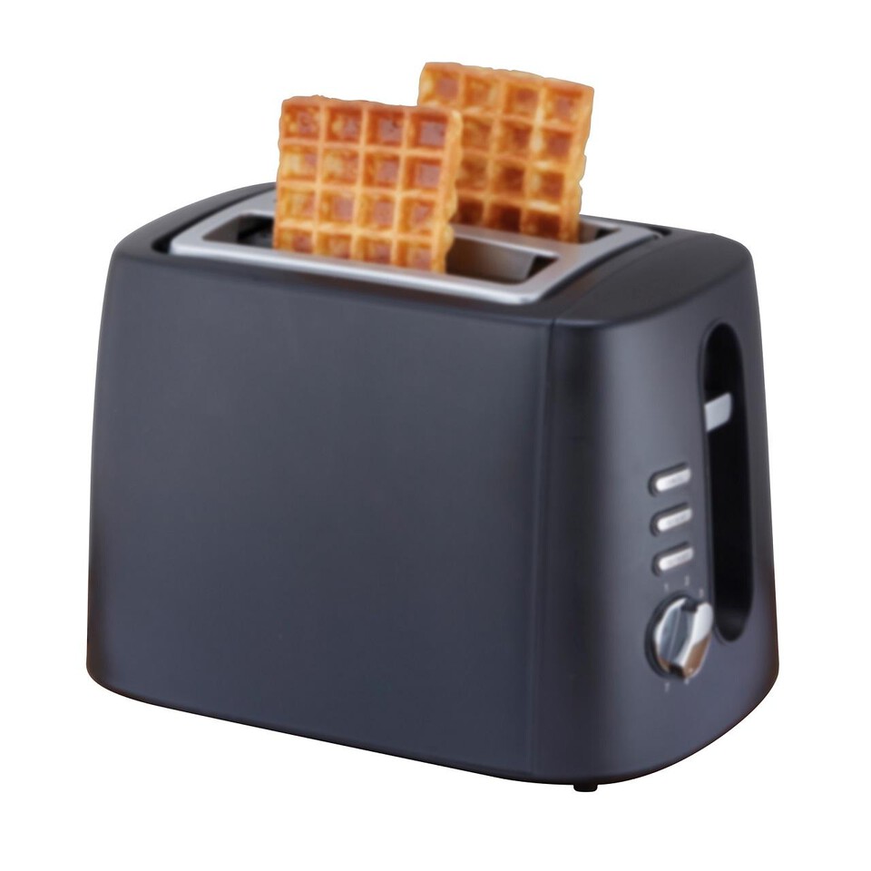 Nutmeg Home Classic 2 Slice Toaster Black - Morrisons Online Groceries ...