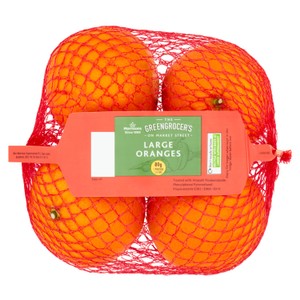 Morrisons Large Oranges 4 Pack - Morrisons Online Groceries & Offers