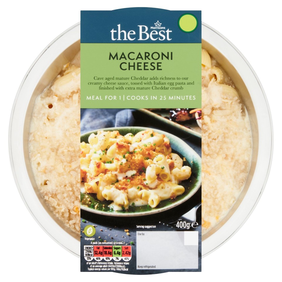 Morrisons The Best Macaroni Cheese - Morrisons Online Groceries & Offers