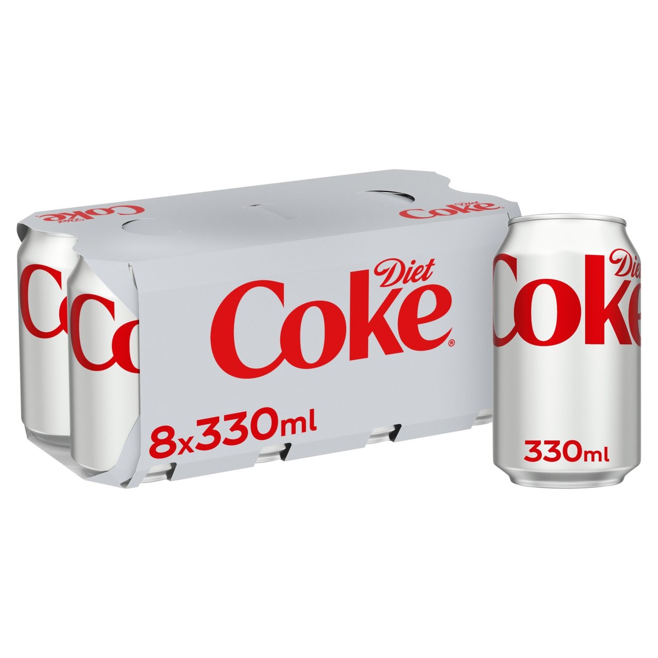 Diet Coke 8 x 330ml - Morrisons Online Groceries & Offers