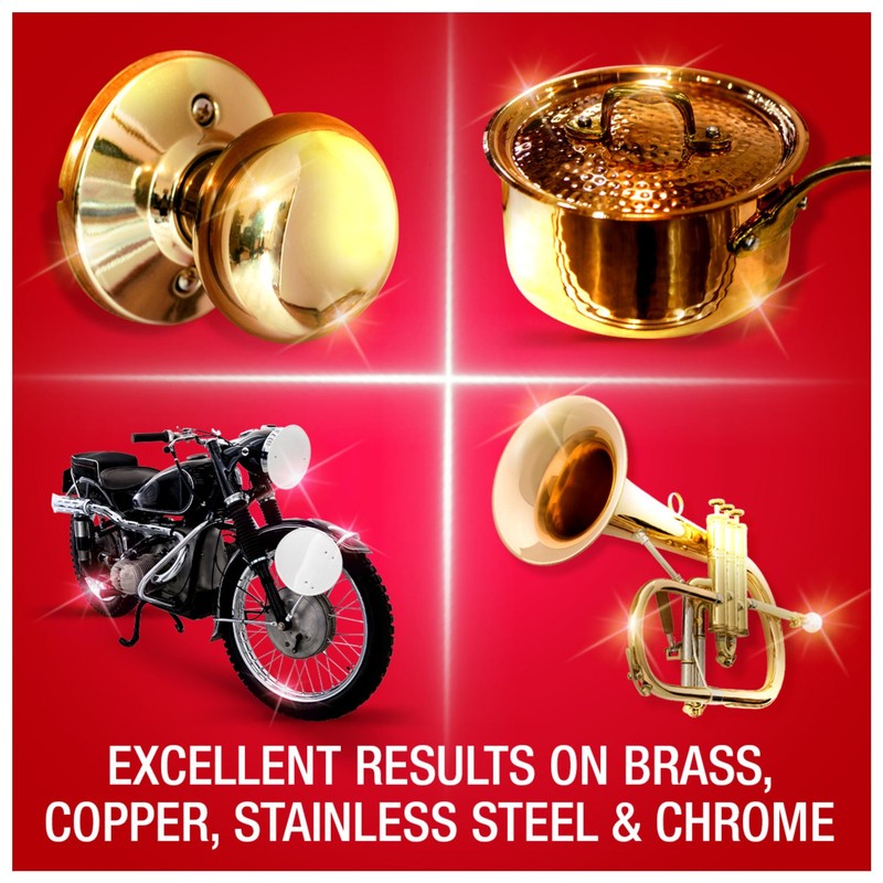 Brasso Metal Polish Wadding - Morrisons Online Groceries & Offers