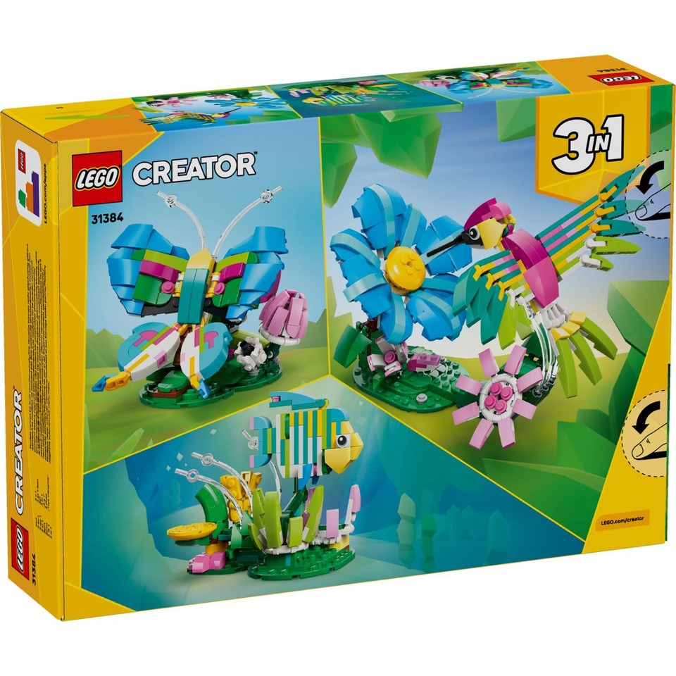Lego Creator Wild Animals Colorful Hummingbird 31384 - Morrisons Online ...