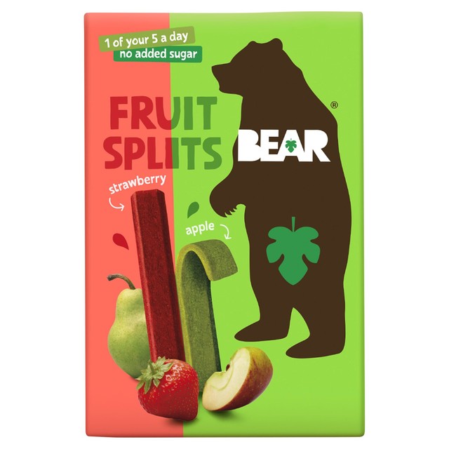 Bear Fruit Splits Strawberry & Apple - Morrisons Online Groceries & Offers