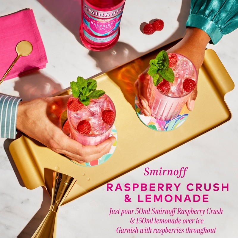 Smirnoff Raspberry Crush - Morrisons Online Groceries & Offers