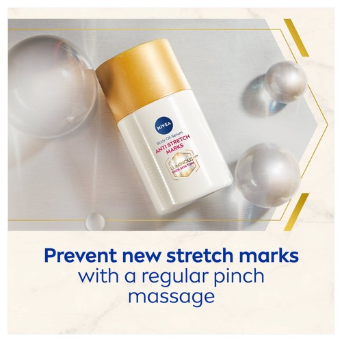 NIVEA Luminous 630 Anti-Stretch Mark Body Oil-Serum - Morrisons Online Groceries & Offers