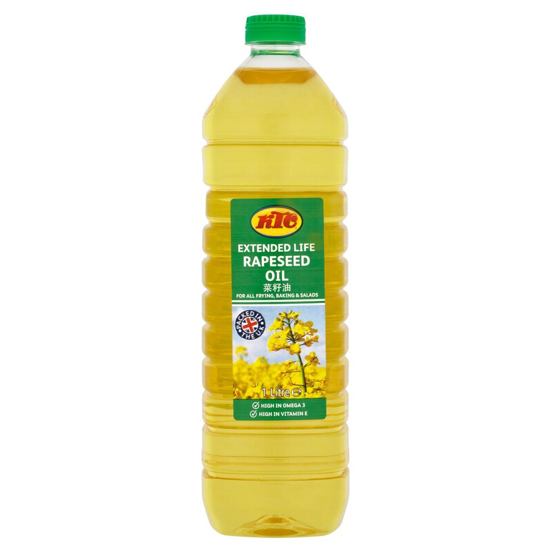 KTC Extended Life Rapeseed Oil 1L - Morrisons Online Groceries & Offers