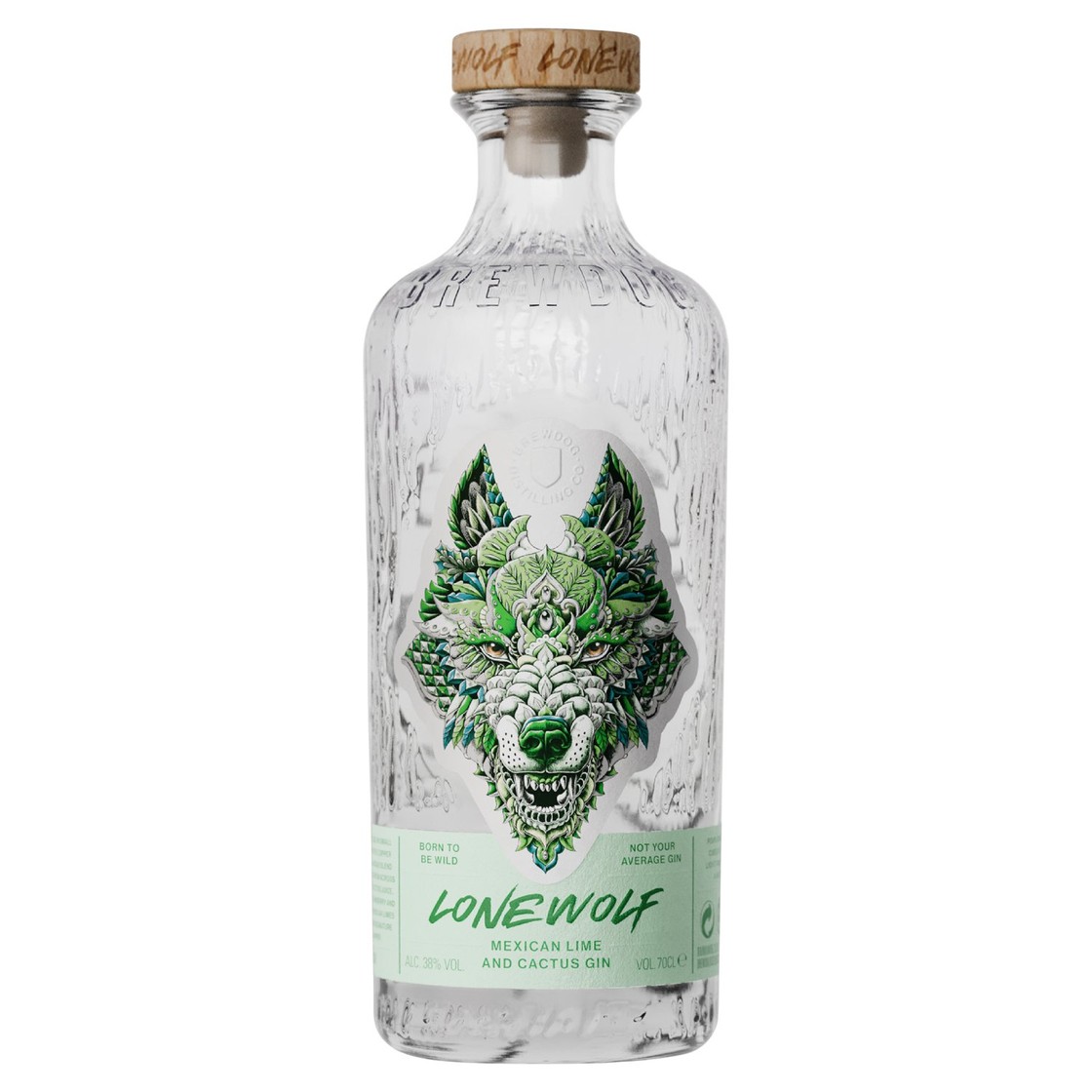 Lonewolf Mexican Lime & Cactus Gin 70CL - Morrisons Online Groceries ...