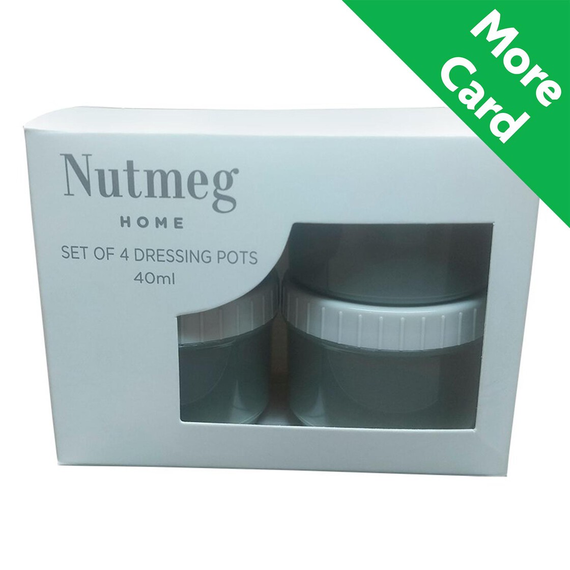 Nutmeg Home Dressing Pots 4pk - Morrisons Online Groceries & Offers