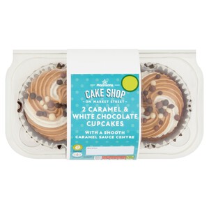 Morrisons Caramel & White Chocolate Cupcakes - Morrisons Online ...