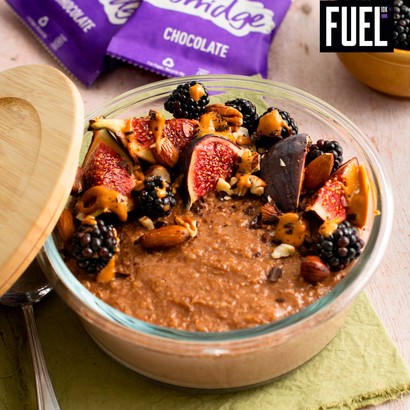 FUEL 10K Chocolate Protein Porridge Sachets Oat Cereal Sachets ...