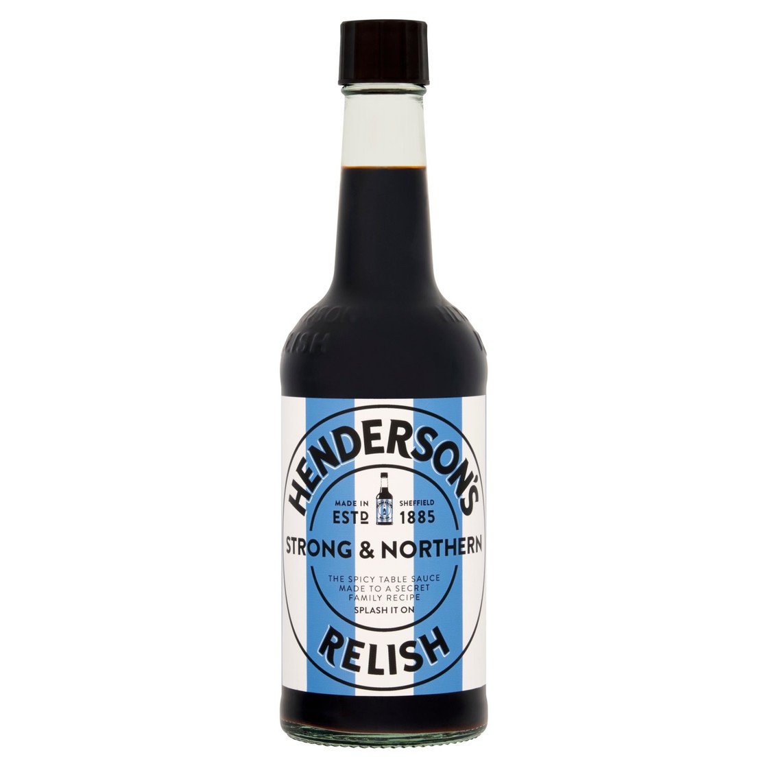 Henderson's Relish Blue And White 284ml - Morrisons Online Groceries ...