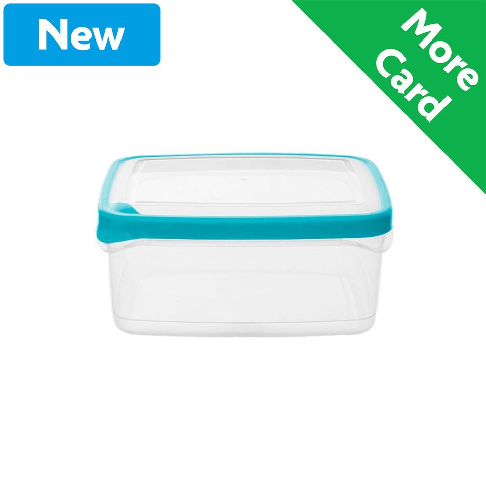 Nutmeg Home 2 Litre Airtight Container Rectangular - Morrisons Online ...
