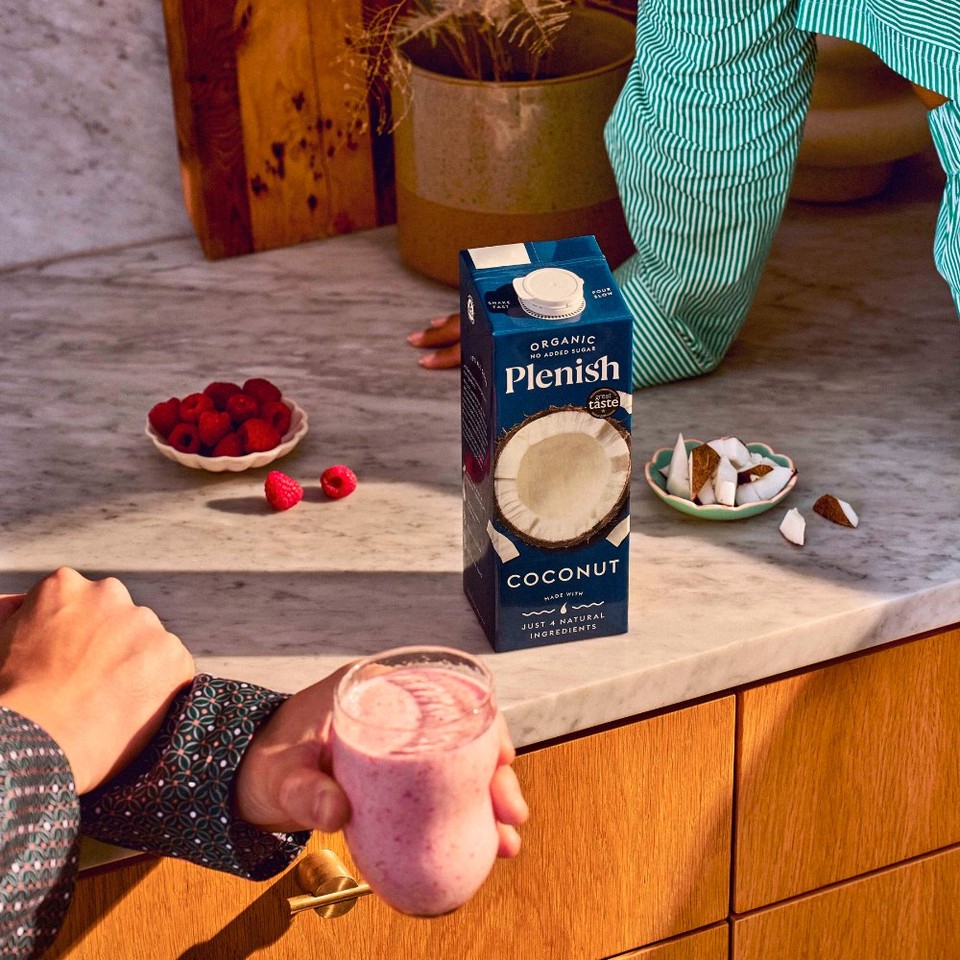 Plenish Organic Coconut 1L - Morrisons Online Groceries & Offers