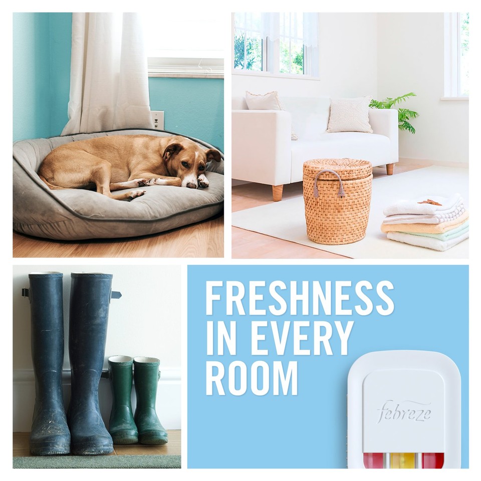Febreze 3Volution Air Freshener Vanilla Cookie Plug In Refills Twin ...