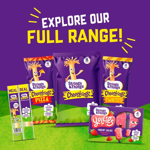 Strings & Things Cheestrings Twisted Cheese Snack - Morrisons Online ...