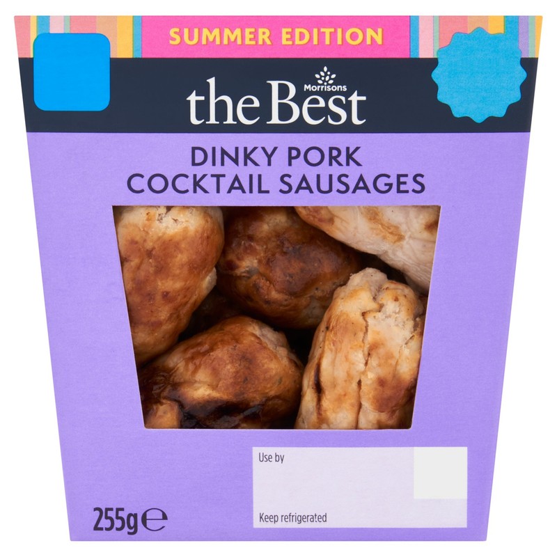 Morrisons The Best Dinky Pork Cocktail Sausages - Morrisons Online ...