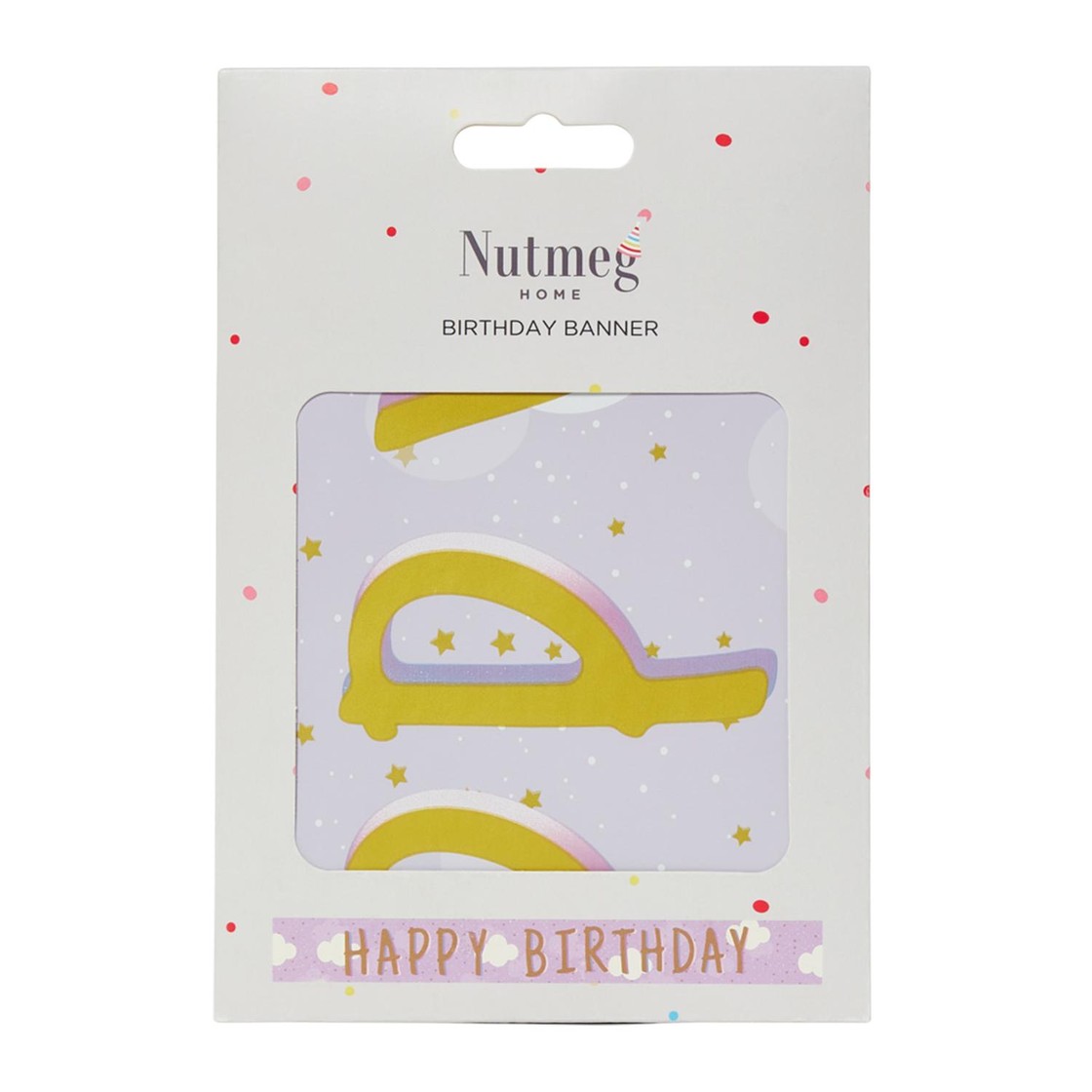 Nutmeg Unicorn Banner - Morrisons Online Groceries & Offers