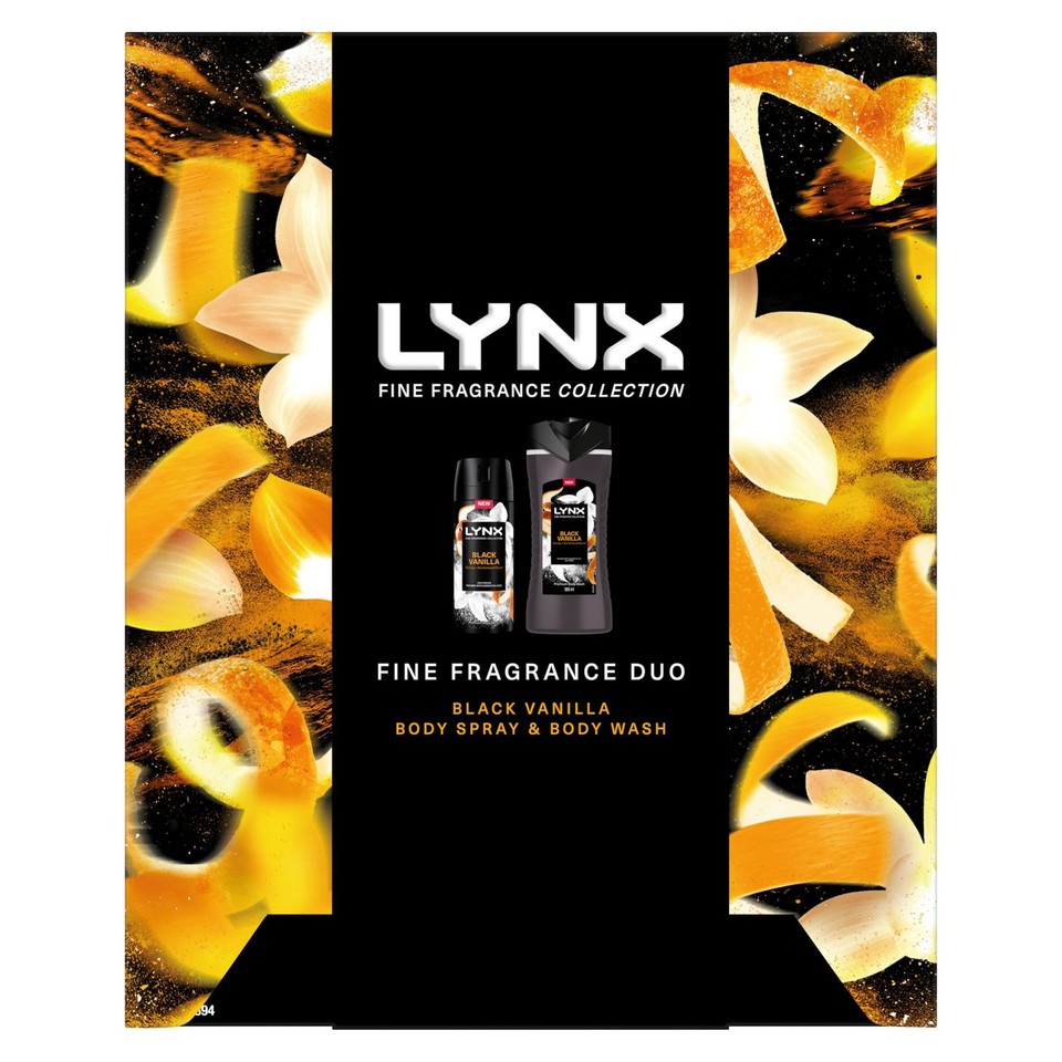 Lynx Fine Fragrance Black Vanilla Duo Gift Set - Morrisons Online ...