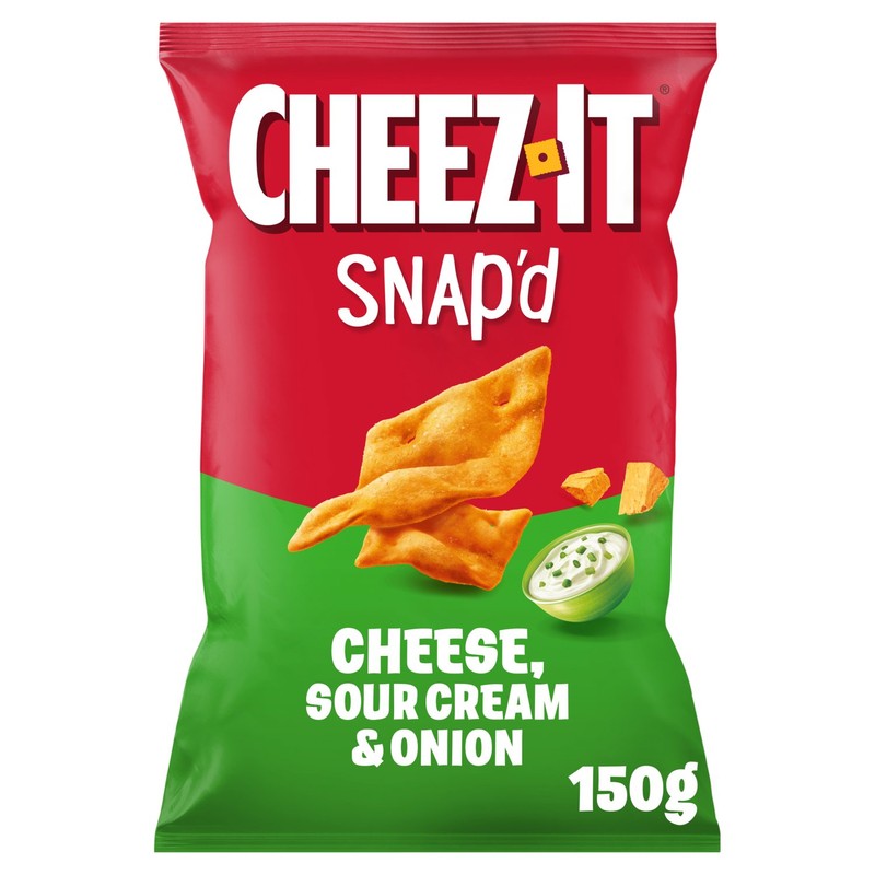 Cheez-It Snap'D Cheese, Sour Cream & Onion - Morrisons Online Groceries ...