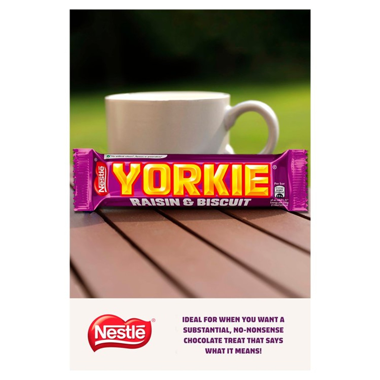 Yorkie Raisin & Biscuit Chocolate Bar Multipack 3 Pack - Morrisons ...