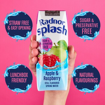 Radnor Splash Apple And Raspberry Flavoured Water - Morrisons Online ...