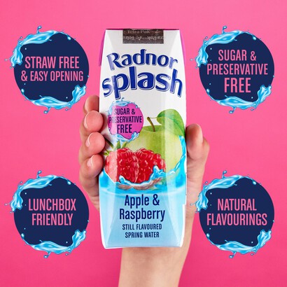 Radnor Splash Apple And Raspberry Flavoured Water - Morrisons Online ...