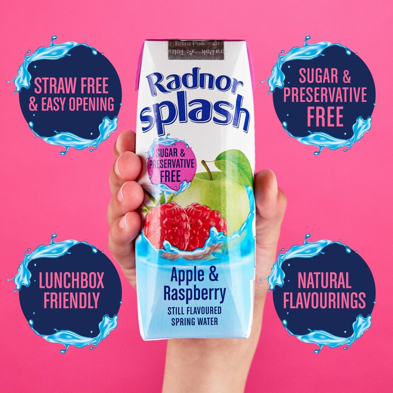 Radnor Splash Apple And Raspberry Flavoured Water - Morrisons Online ...