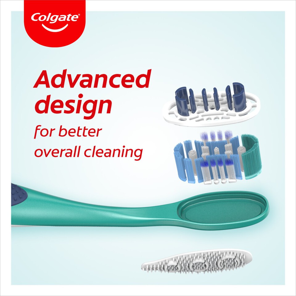 Colgate 360 Deep Clean Soft Toothbrush - Morrisons Online Groceries ...