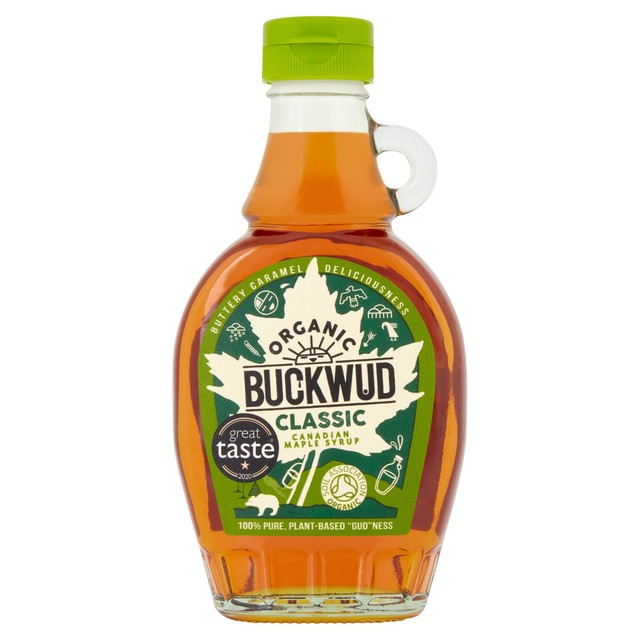Buckwud Organic Canadian Maple Syrup 250g - Morrisons Online Groceries ...