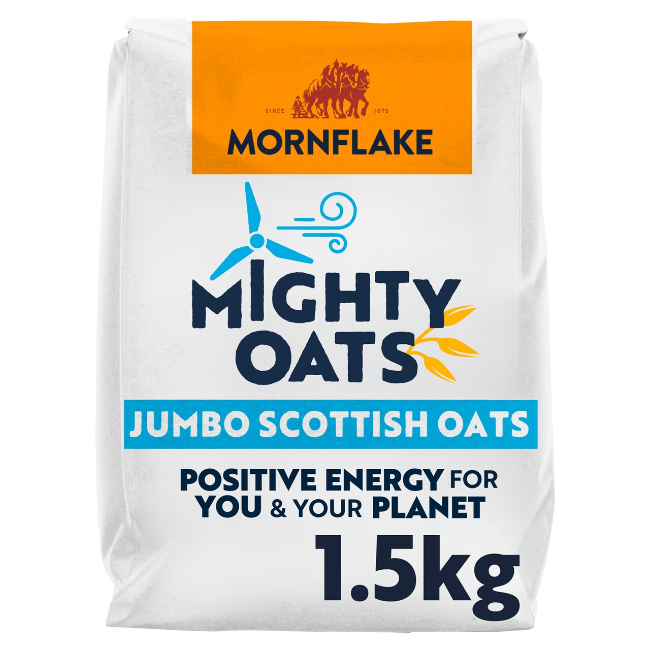 Mornflake Mighty Oats Scottish Jumbo Oats - Morrisons Online Groceries ...