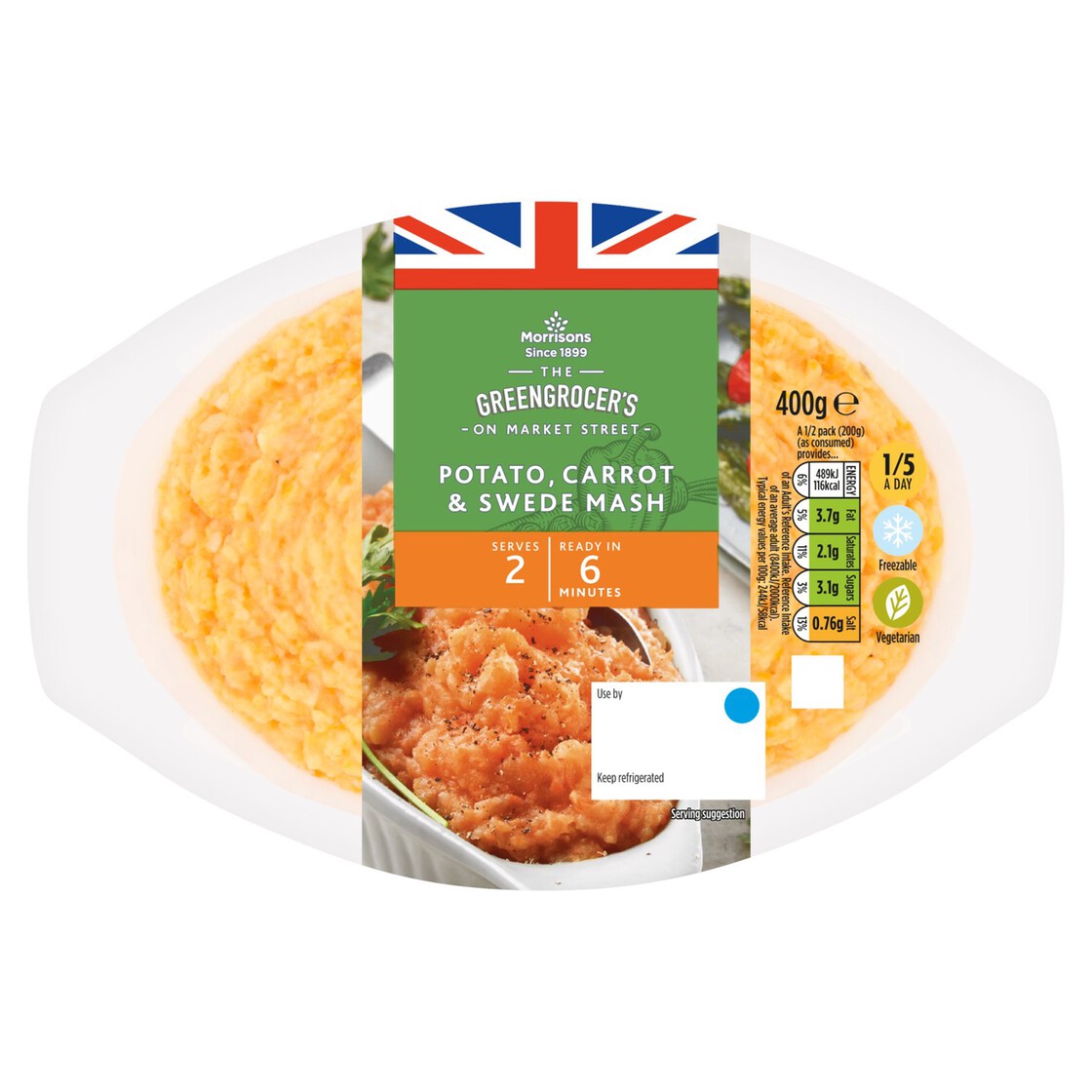 Morrisons Potato, Carrot & Swede Mash - Morrisons Online Groceries & Offers