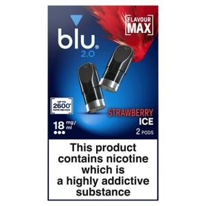 Blu 2.0 Strawberry Mint Vape Pods 18mg/ml - Morrisons Online Groceries ...