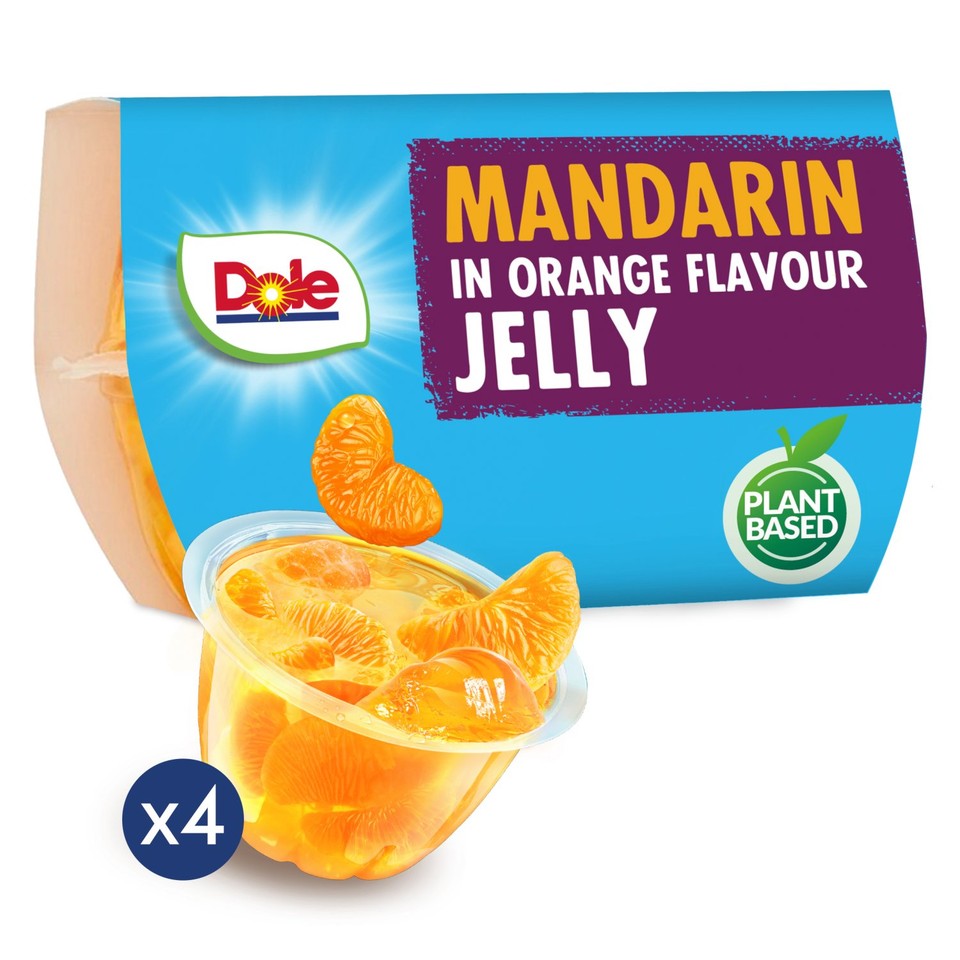 Dole Mandarins In Orange Jelly Fruits Snacks - Morrisons Online ...