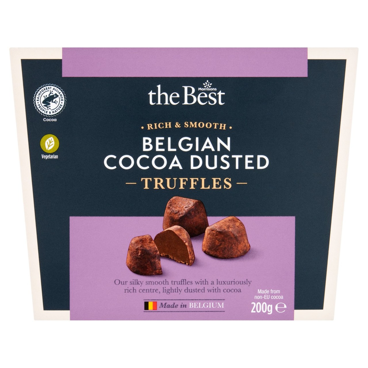 Morrisons The Best Cocoa Dusted Truffles - Morrisons Online Groceries ...