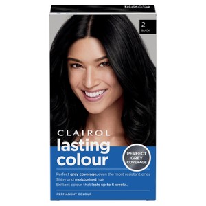 Clairol Lasting Colour Permanent Hair Dye 2 Black - Morrisons Online ...