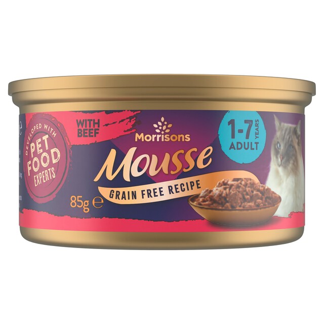 Morrisons Adult Cat Premium Luxury Food Beef - Morrisons Online ...