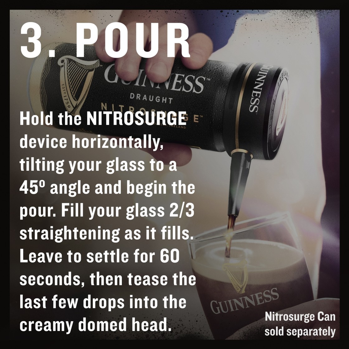 Guinness NitroSurge Device - Use with NitroSurge Cans - Morrisons ...