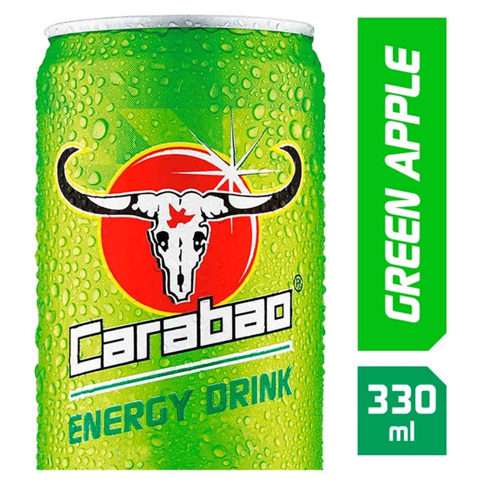 Carabao Energy Drink Green Apple - Morrisons Online Groceries & Offers