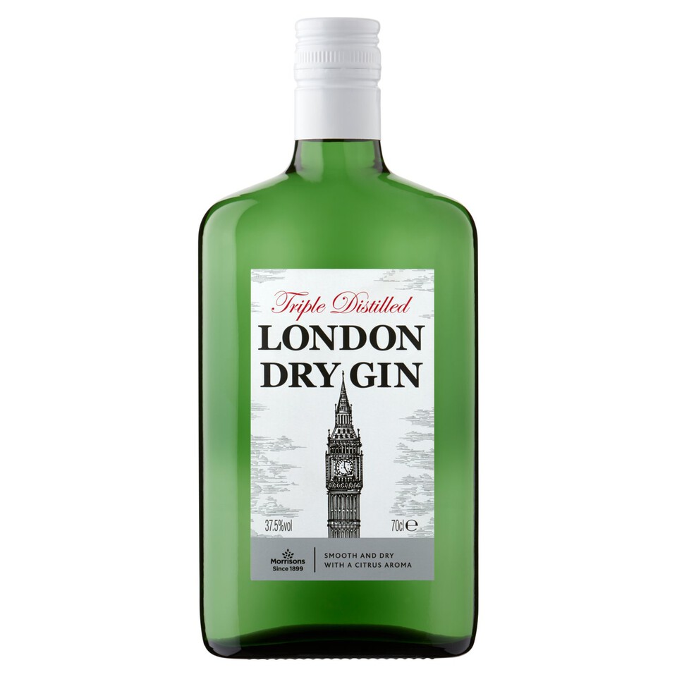 Morrisons London Dry Gin - Morrisons Online Groceries & Offers