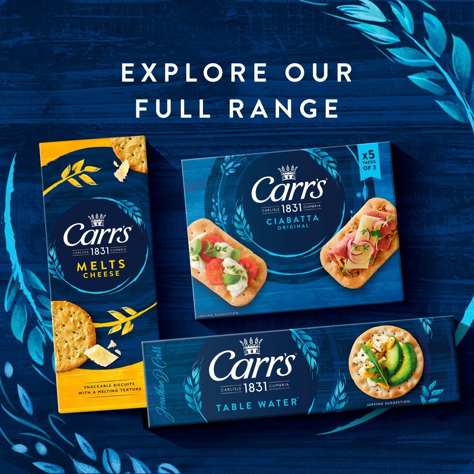Carr's Table Water Crackers - Morrisons Online Groceries & Offers