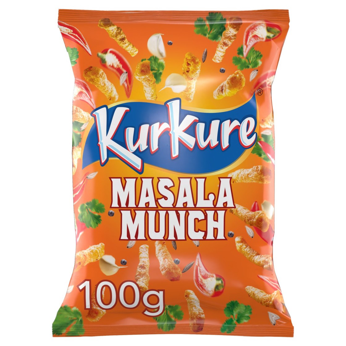 Kurkure Masala Munch Sharing Snacks Crisps 100g - Morrisons Online ...