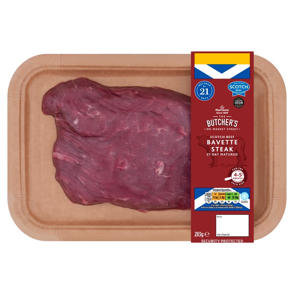 Morrisons Scottish Bavette Steak - Morrisons Online Groceries & Offers