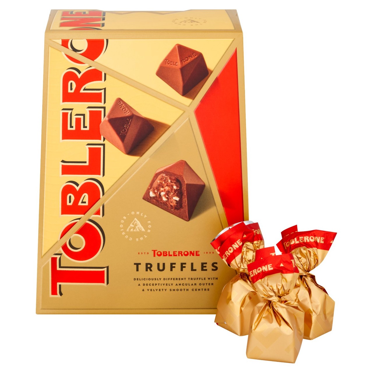 Toblerone Truffles Chocolate Gifting Box - Morrisons Online Groceries ...