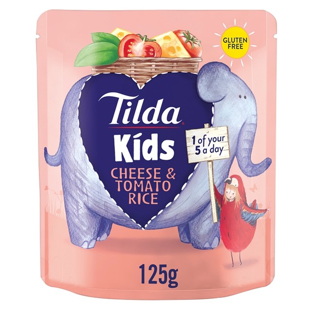 Tilda Kids Cheese and Tomato Rice - Morrisons Online Groceries & Offers