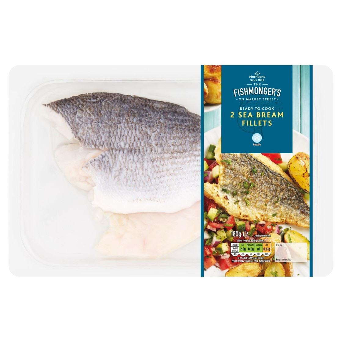 Morrisons Sea Bream Fillets - Morrisons Online Groceries & Offers