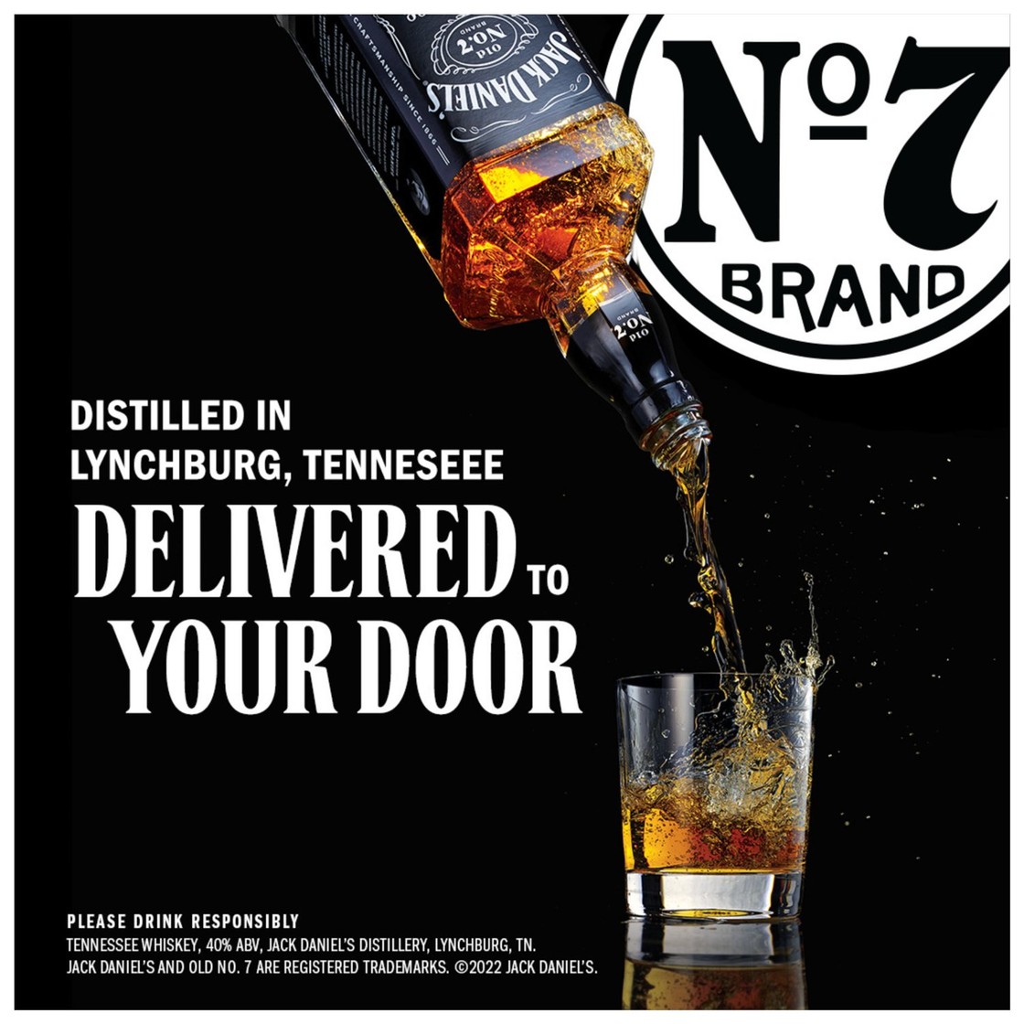 Jack Daniel's Tennessee Whiskey - Morrisons Online Groceries & Offers